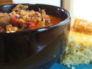 Blue Corn Posole | An Inspired Cook